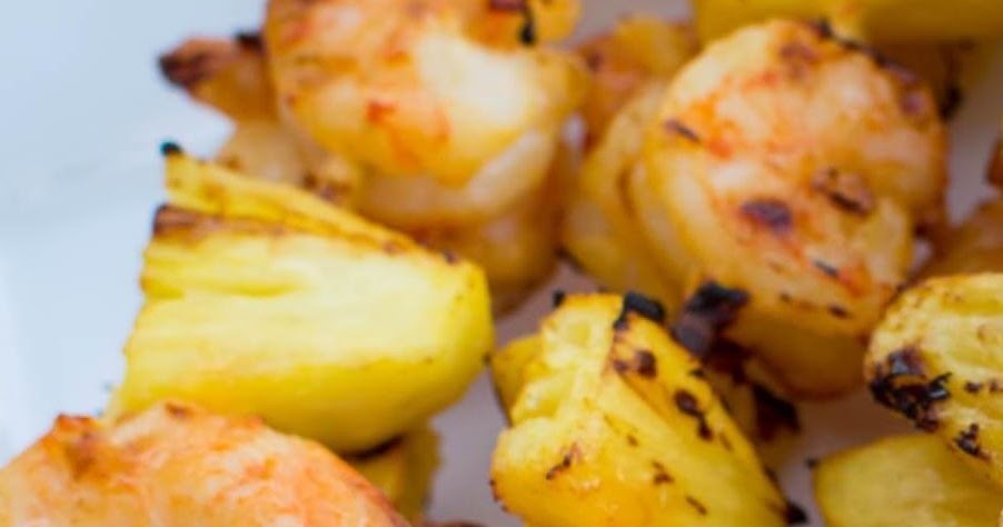 The Polynesian Kitchen: Coconut Shrimp Skewers