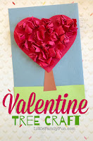 Little Family Fun: Valentine Flower Craft for Kids