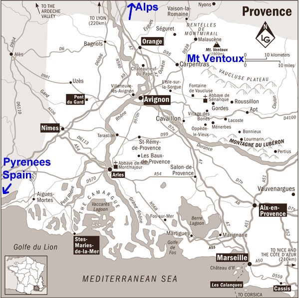 Three Sides of Mont Ventoux - Pedal Dancer®