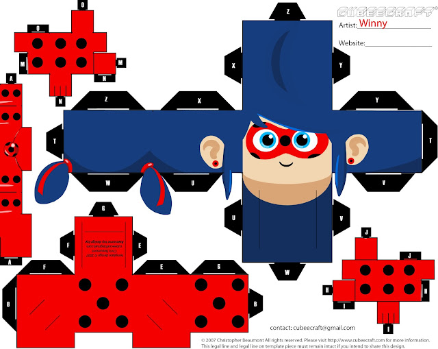 Faça sua Ladybug de Papel! - Miraculous Br