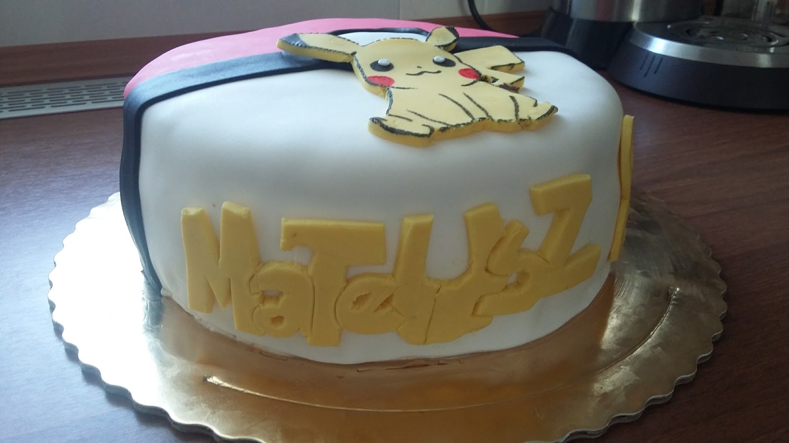 Kreatywne torty Anety: Tort Pokemon Pikachu