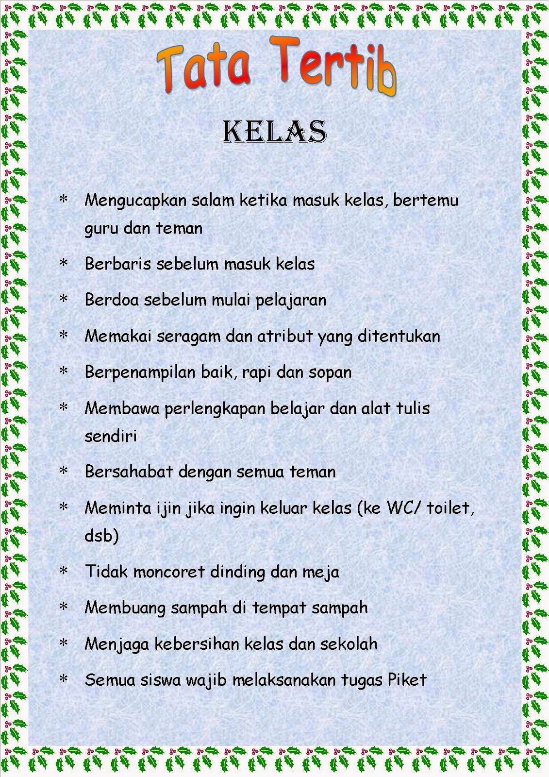 5 Tata Tertib Di Sekolah - Homecare24 5 Tata Tertib Di Sekolah - Homecare24