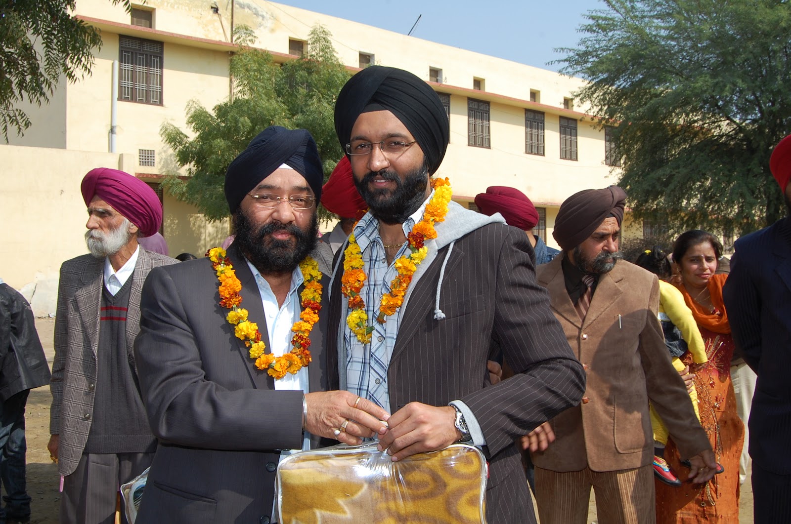 ishbir: Gagandeep Buaa & Simardeep Singh Uncle @ Marriage Part 2