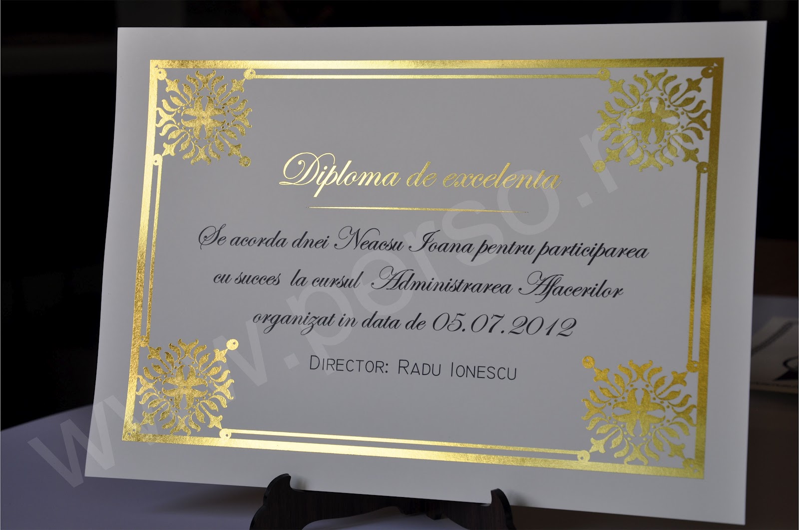 Diplome personalizate: Diplome personalizate