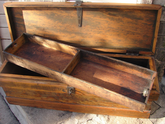 Tattered Tiques: Antique Tool Box