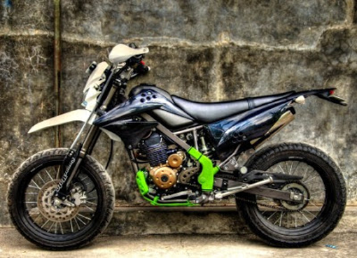 MODIFICATIONS KAWASAKI D-TRACKER 150 - The New Autocar