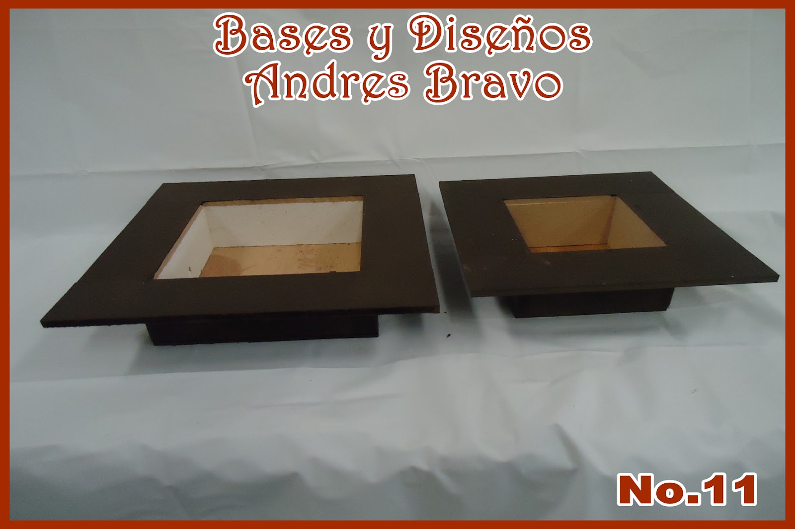 BASES Y DISEÑOS Andres Bravo: BASES EN MADERA