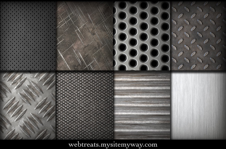 Patrones de texturas metálicas ~ WorldjamBlog