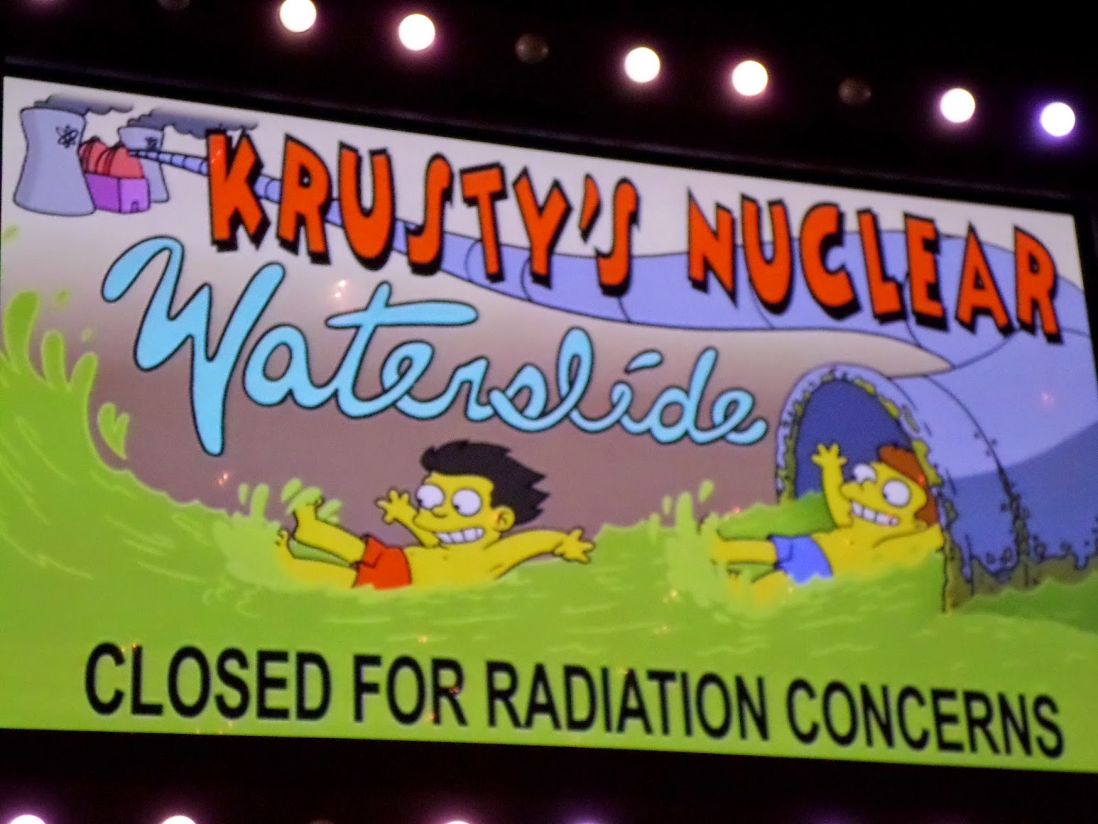 The Simpsons Ride Poster