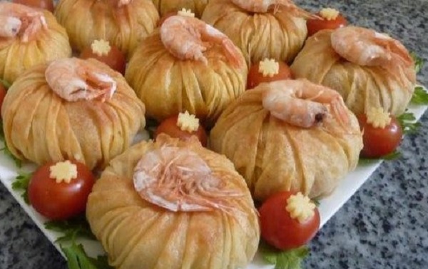 Mini pastilla aux fruits de mer