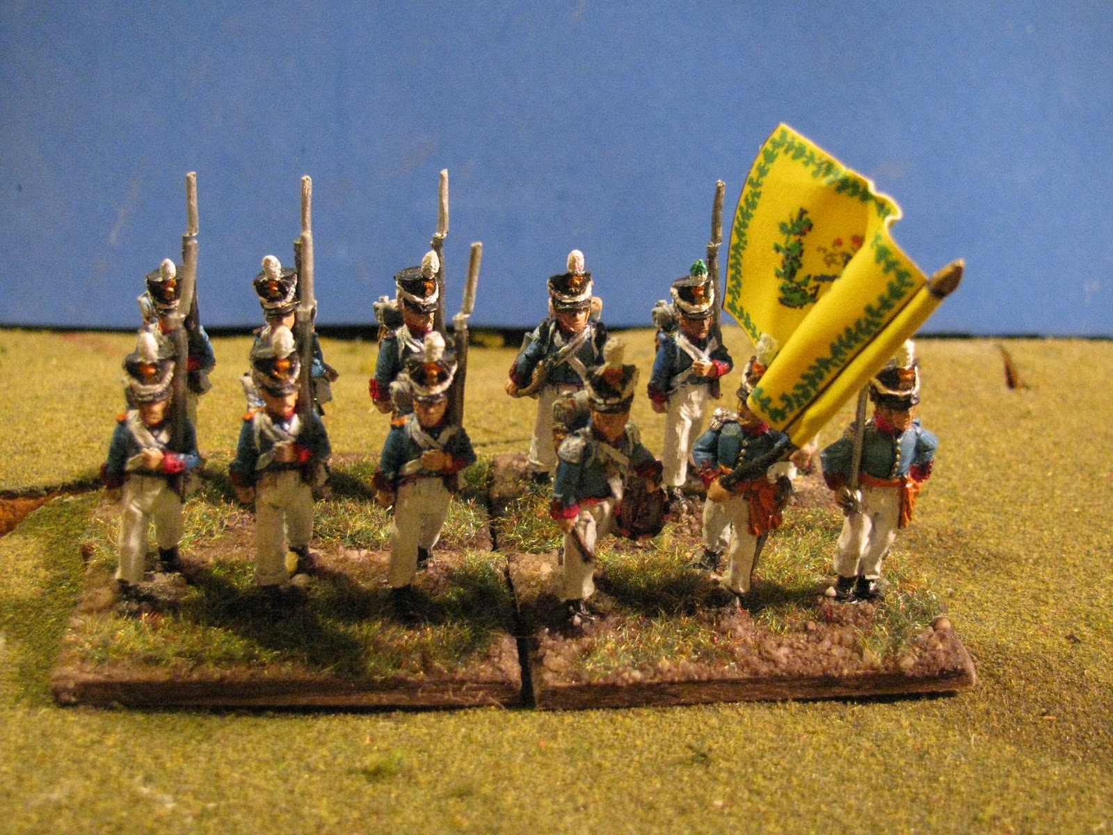 Dutch Belgians at Q-B pt 2 (1815 Nassau Brigade )