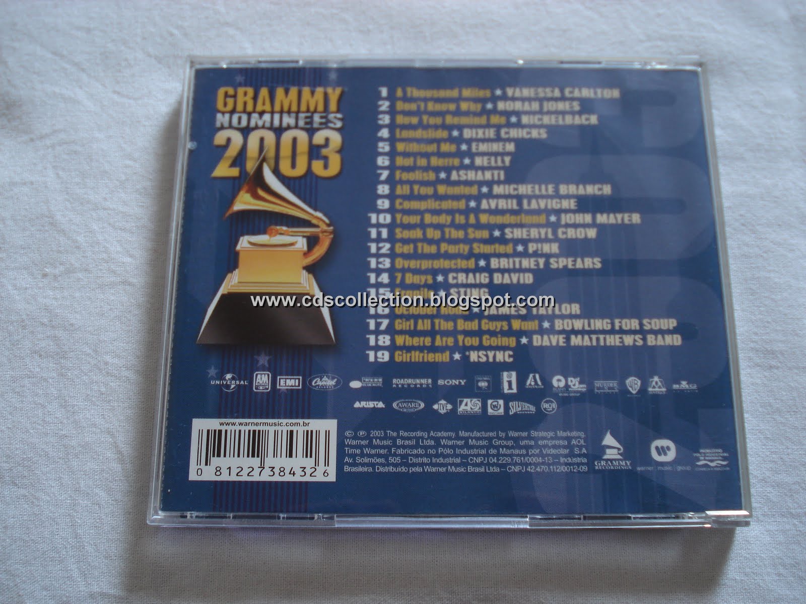 ## Cds Collection ##: Grammy - Grammy Nominees 2003 (US)
