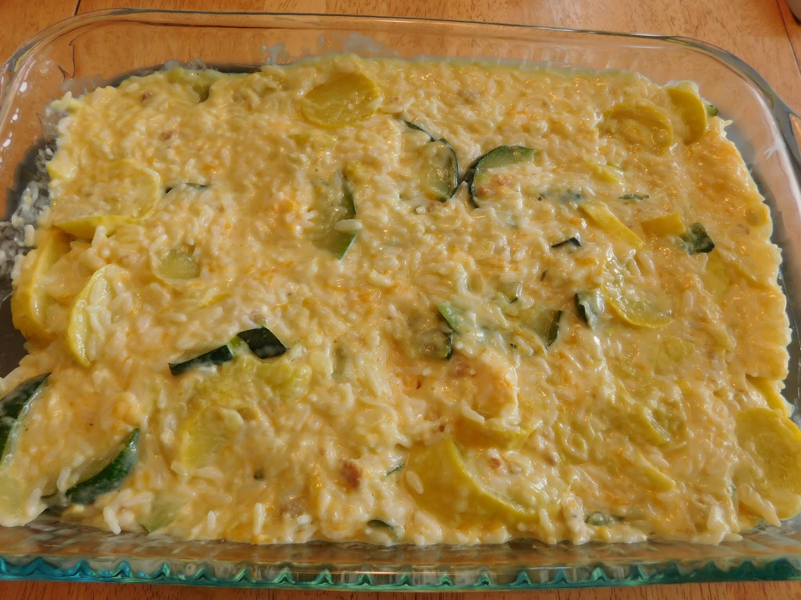 Zucchini and Rice Casserole