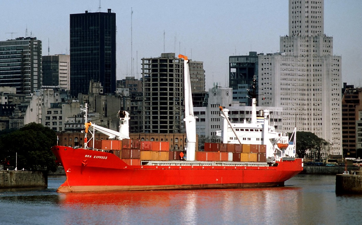 MARINA MERCANTE URUGUAYA: M/N Sea Express Montemar SA 1986-1991