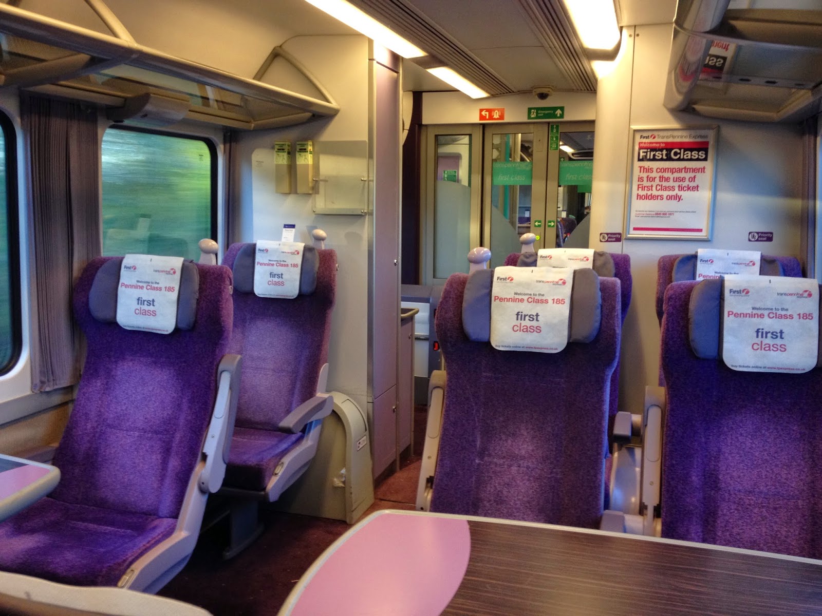 round the rails we go: A First Class Story