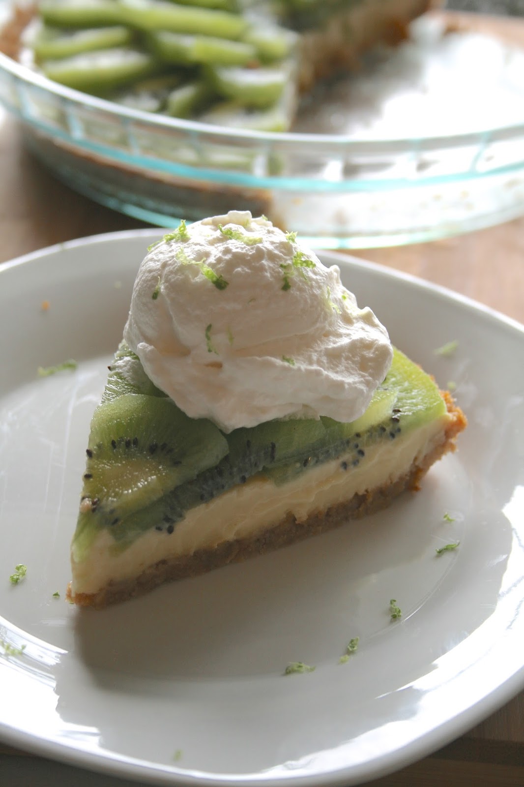 Oregon Transplant Kiwi Lime Pie