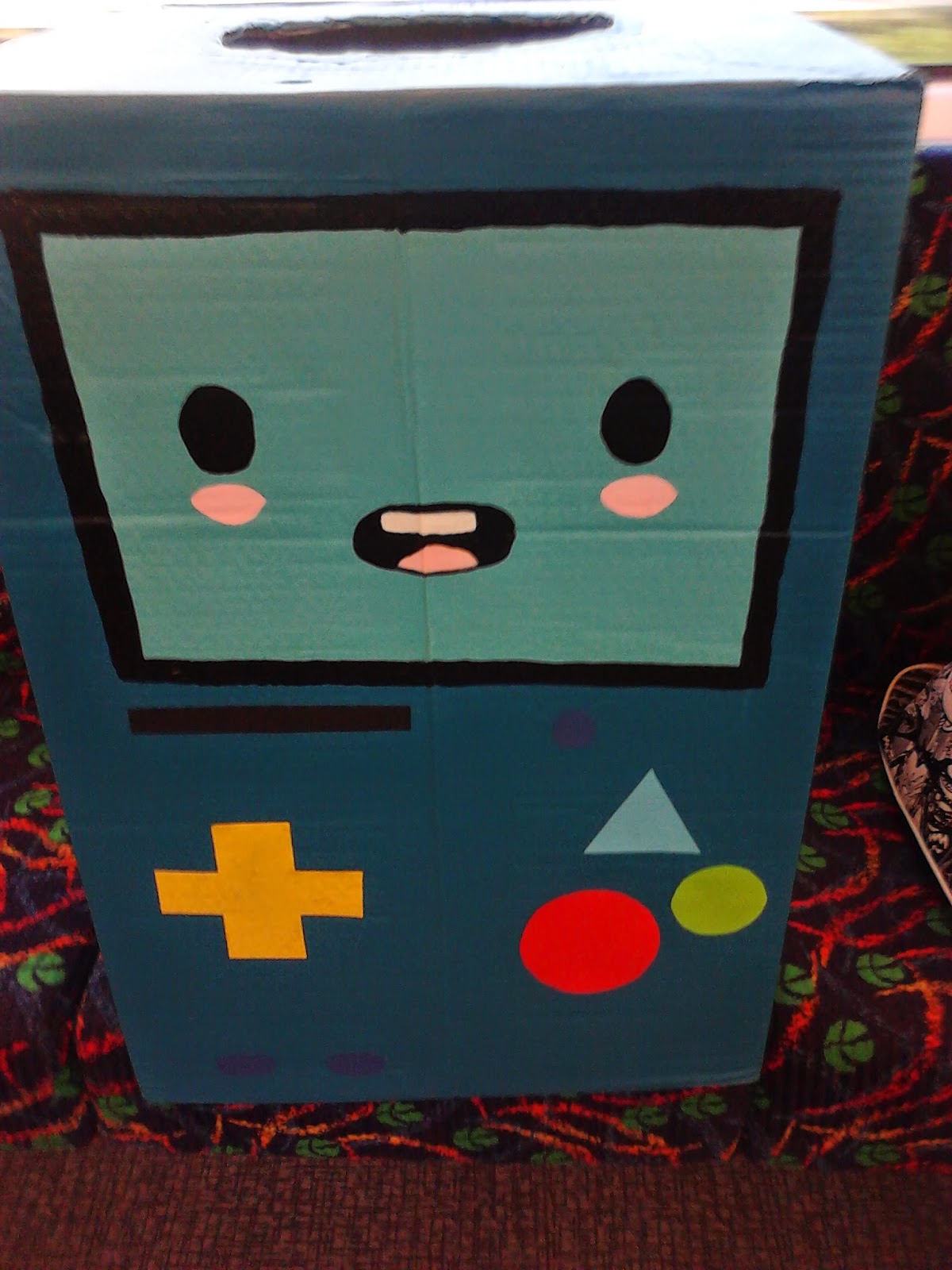 Thrifty, Frugal, Fun.: How to Make a BMO Costume- For Cheap!