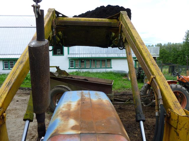 Glen Valley Organic Farm: Tractor time on the farm