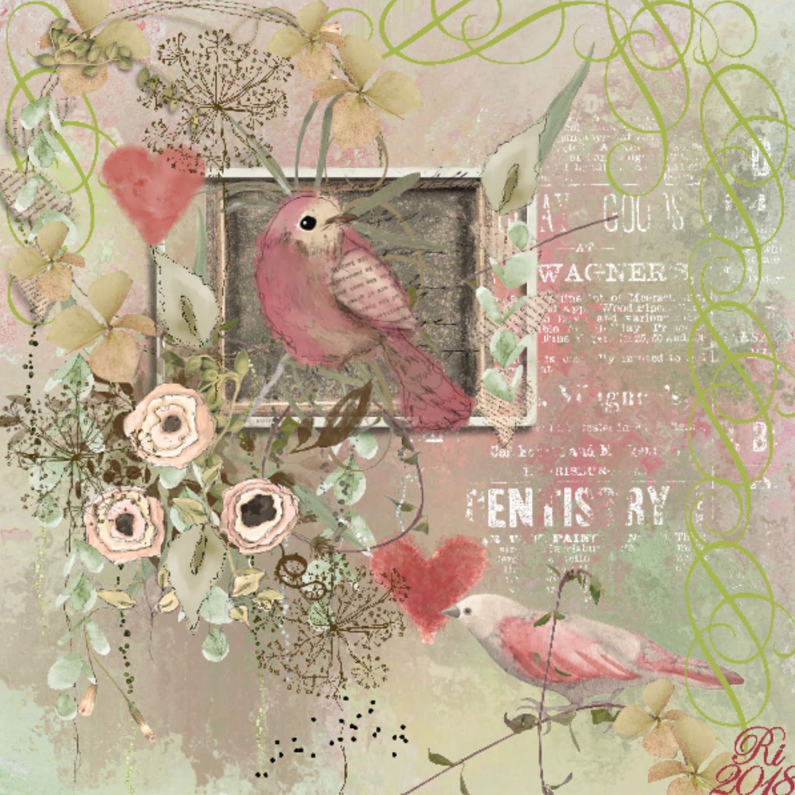 E-scape and Scrap: G&T Designs - Special Something Kit & Freebie