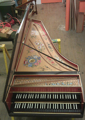 Antiquarian Keyboard Instruments: French Double Manual Harpsichord