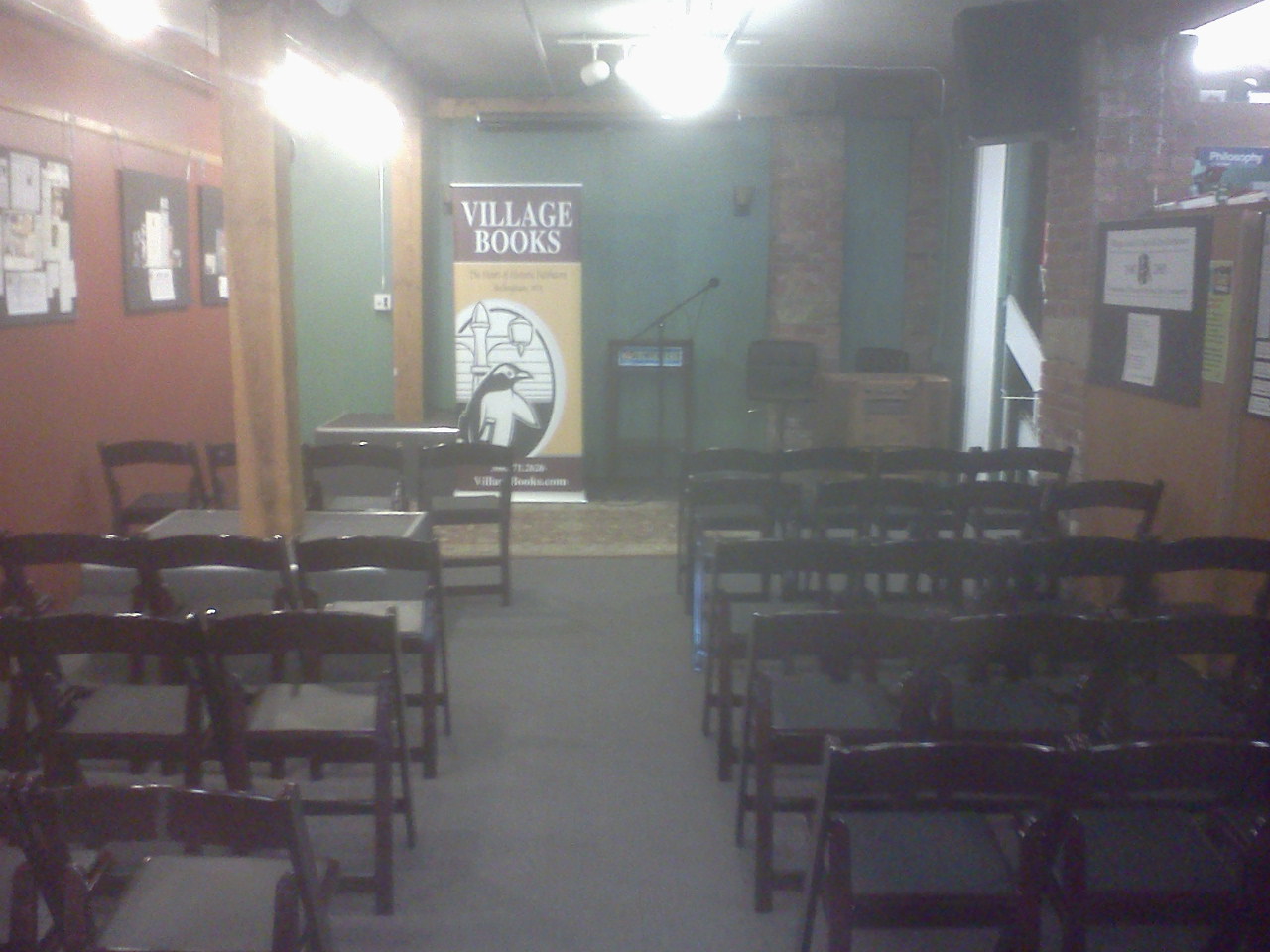 Author Tom Robinson: Village Books - Fairhaven/Bellingham (WA)