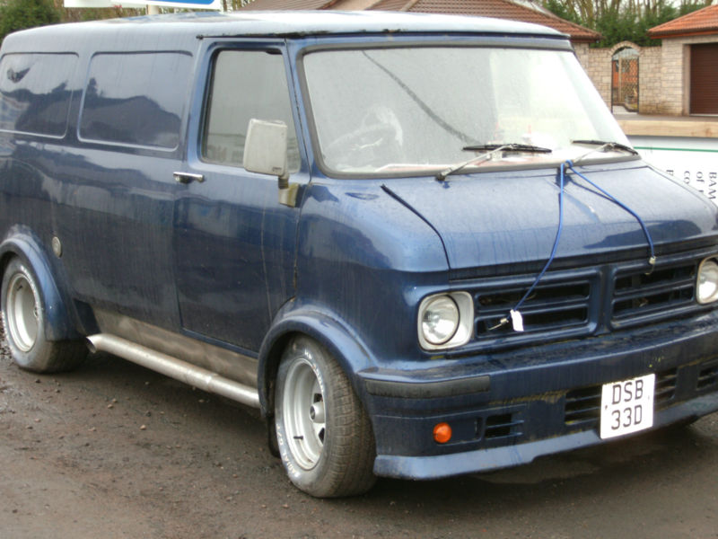 Bedford CF2 Van: ebay: 1987 Customized Bedford CF Van