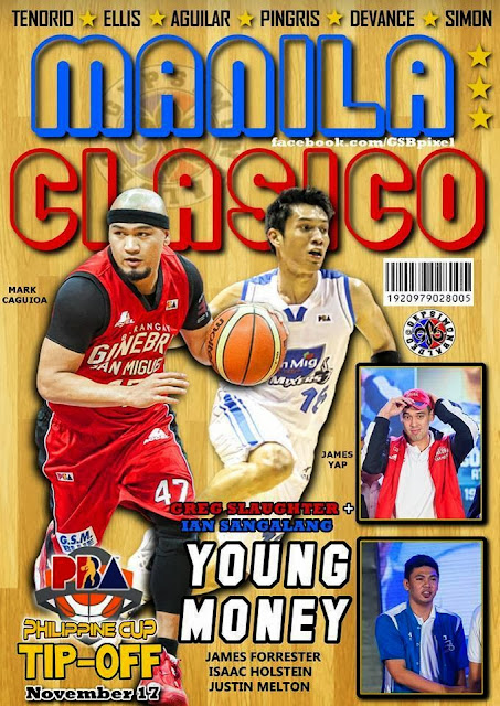 Mico Halili: PBA Fan Art - Manila Clasico on Opening Day. Let's Go ...