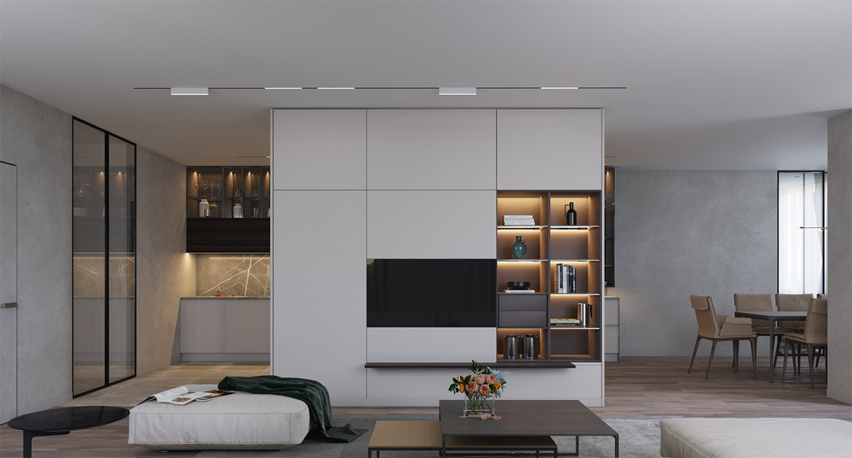 32+ Dekorasi Rak Tv Dinding, Untuk Mempercantik Ruangan