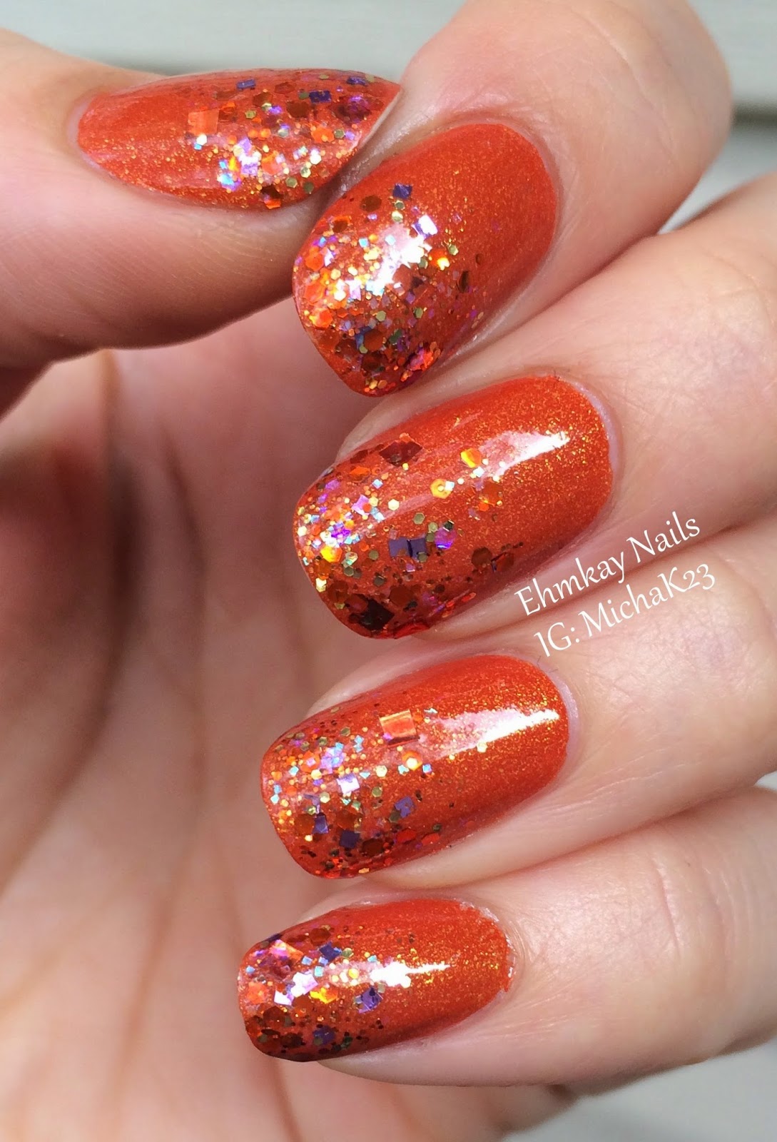ehmkay nails: Sparitual Kindness with Tony Moly Glitter