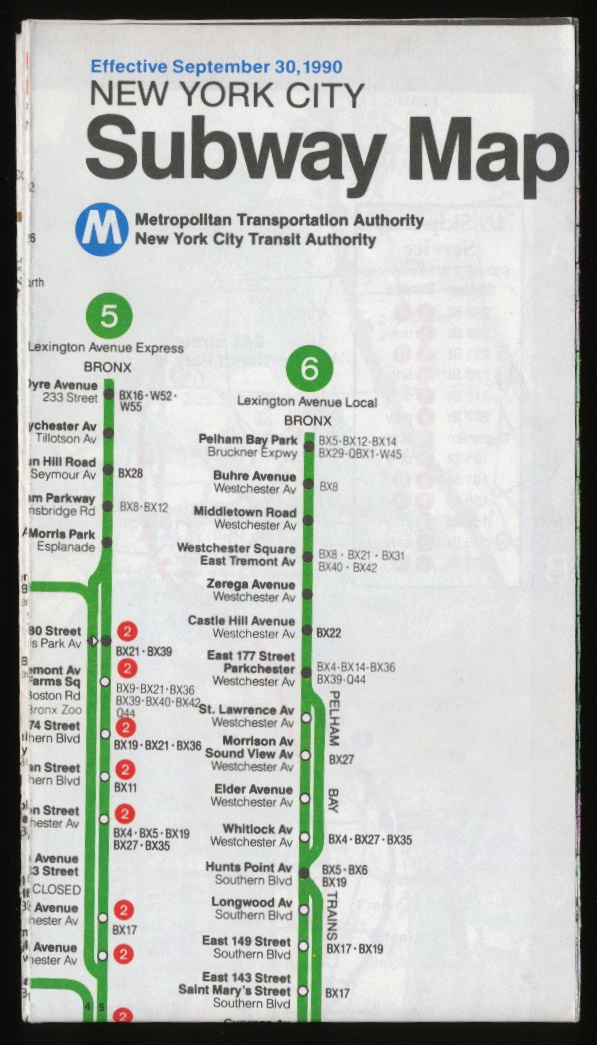 Tenth Letter of the Alphabet: Typography: New York City Subway Maps