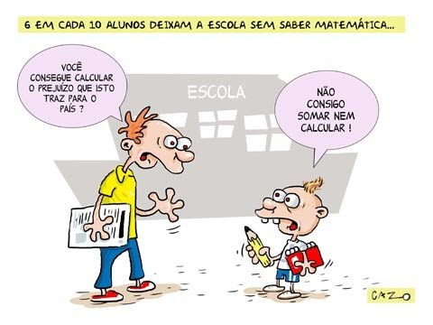 Humor: Tirinhas de Matemática