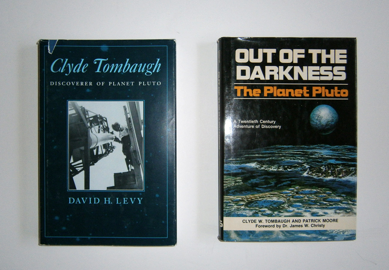 Scope Freaks: Clyde Tombaugh Autographed Books [Auction] **SOLD**
