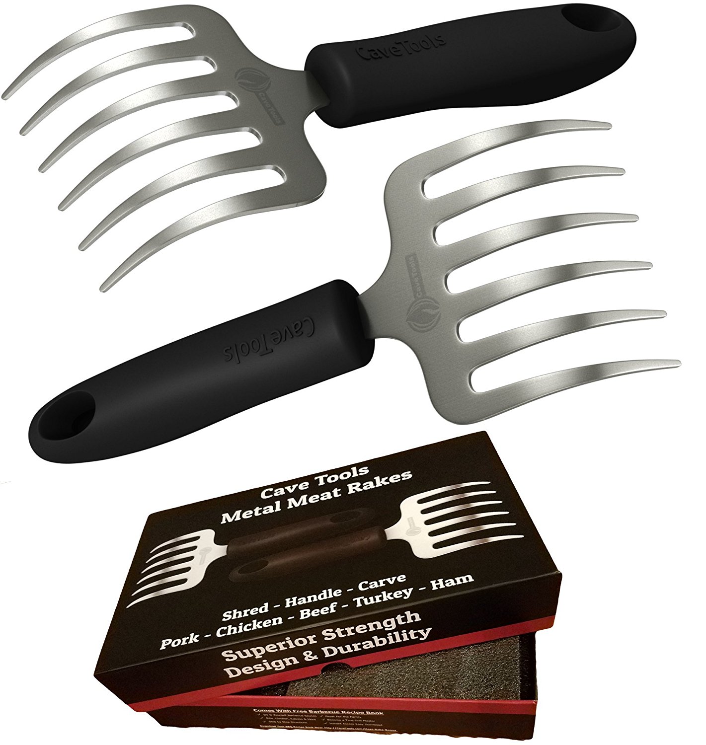 Eccentric Eclectic Woman: Cave Tools Pulled Pork Shredder Rakes Review