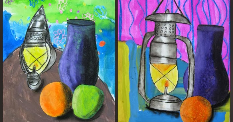 MaryMaking: Colorful Collage Still Lifes