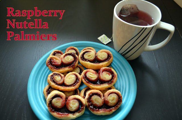 Flavors by Four: Raspberry Nutella Palmiers