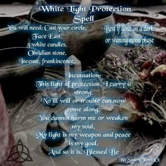 Crone Cronicles: White Light Protection Spell