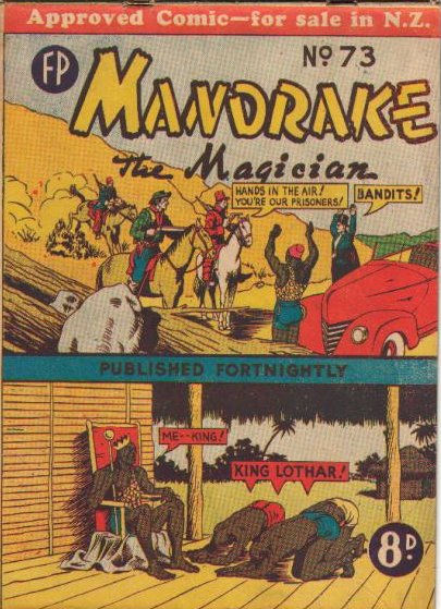 Pikitia Press Blog: Mandrake The Magician - Feature Productions