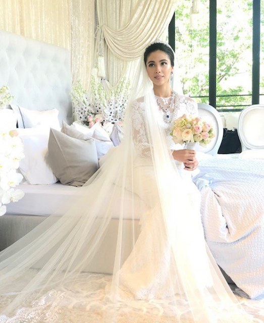 Cantiknya Anak Julia Rais — YM Tengku Iman Saat Bergelar Pengantin ...