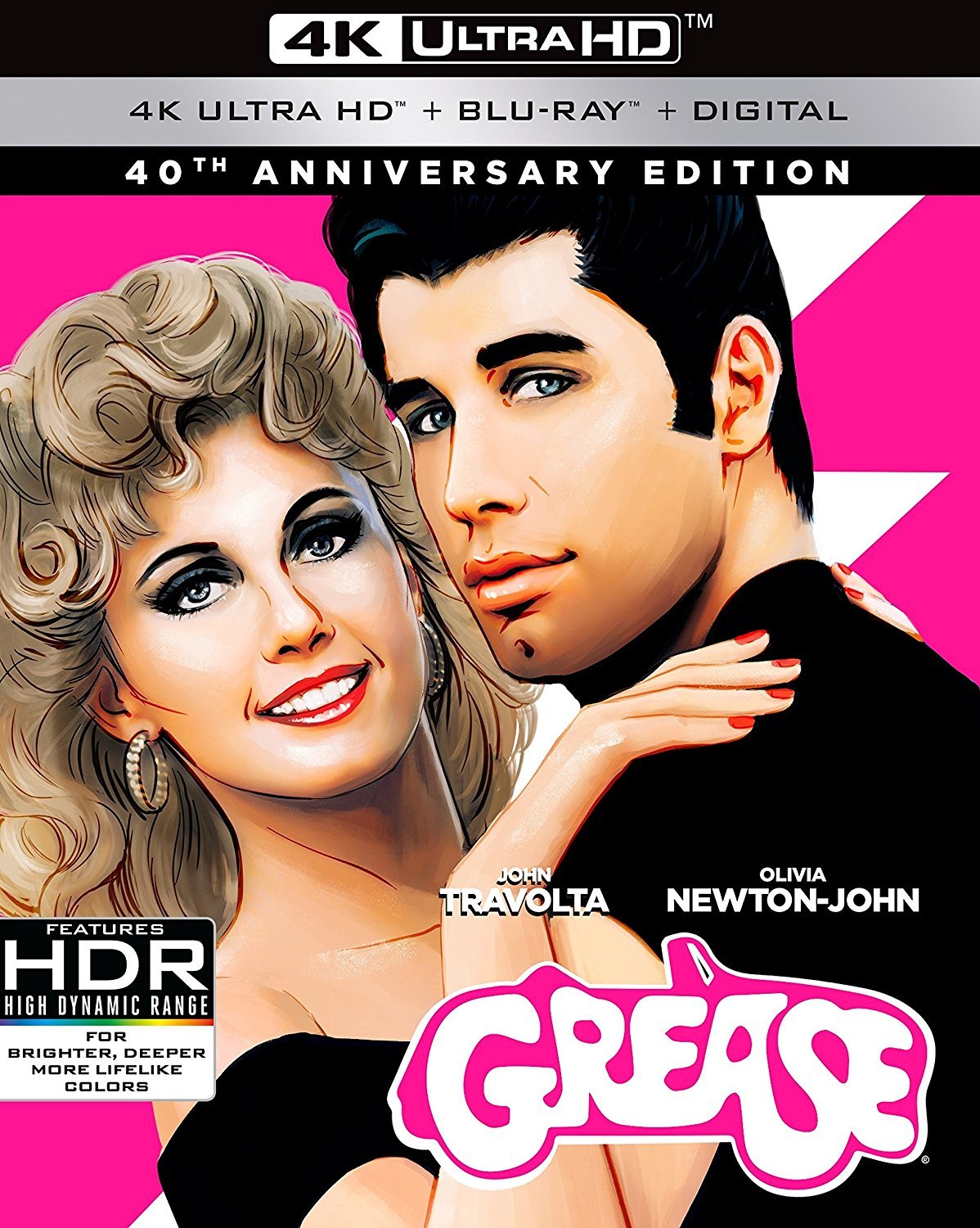 GREASE: 4K Blu-ray (Paramount, 1978) Paramount Home Video