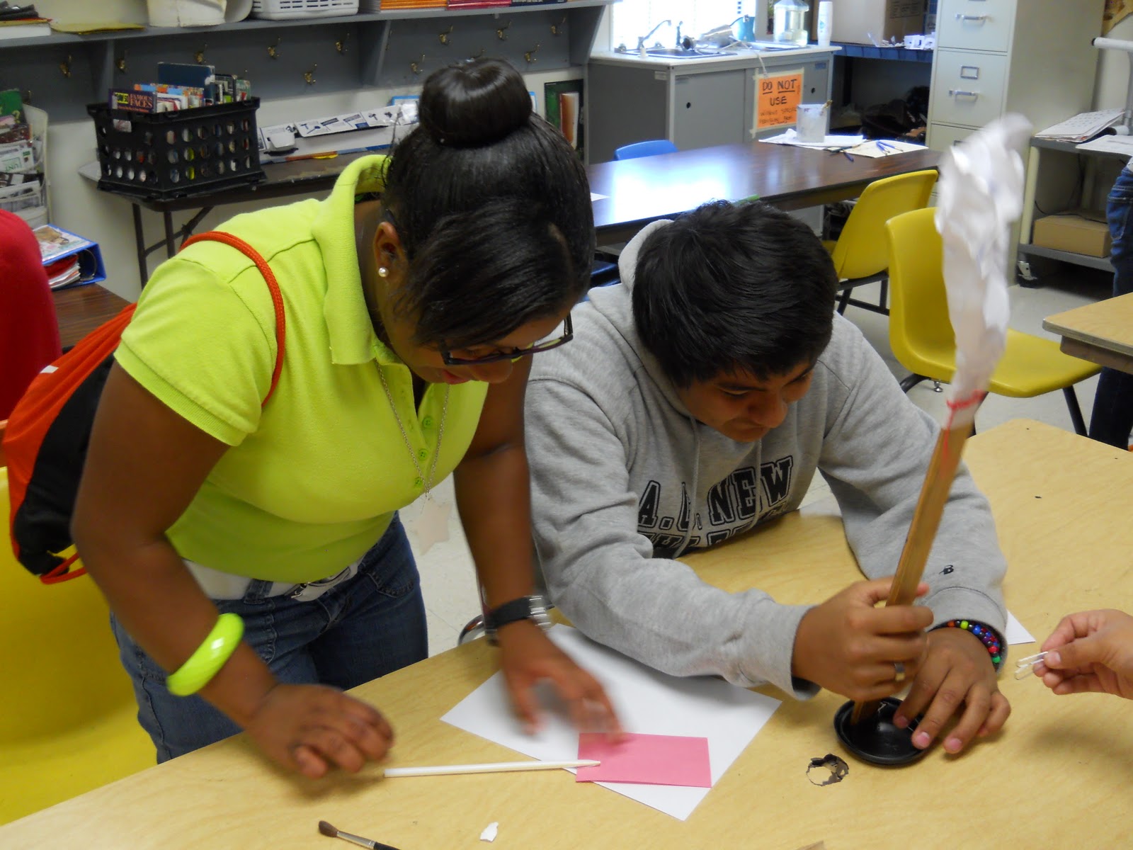 Mr. Temple, 8th Grade AVID: Team Building: Tower of Power