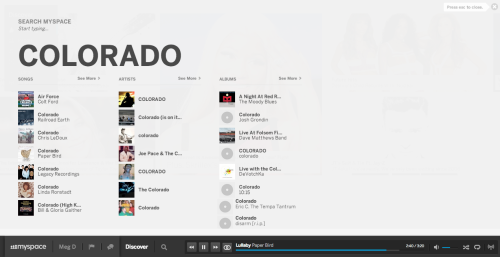 (usually barefoot) meg: The New Myspace