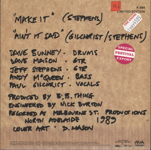 The Fuckraker: Exploding White Mice 1983 - 1999 Australia, Punk