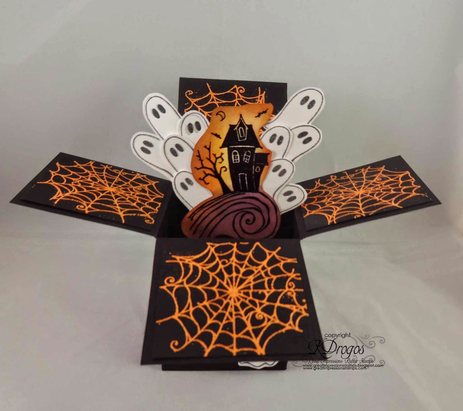 Great Impressions: Friday Fun with Pop Out Ghosts!