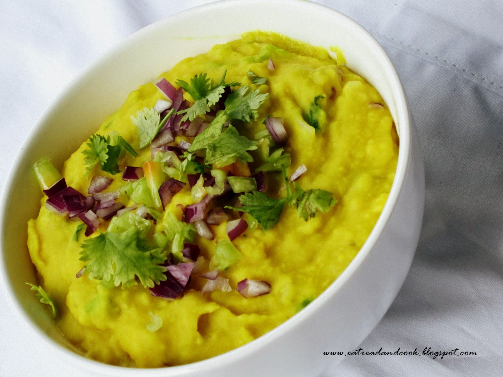 Mug Dal Sedho / Sticky Boiled Mung Dal