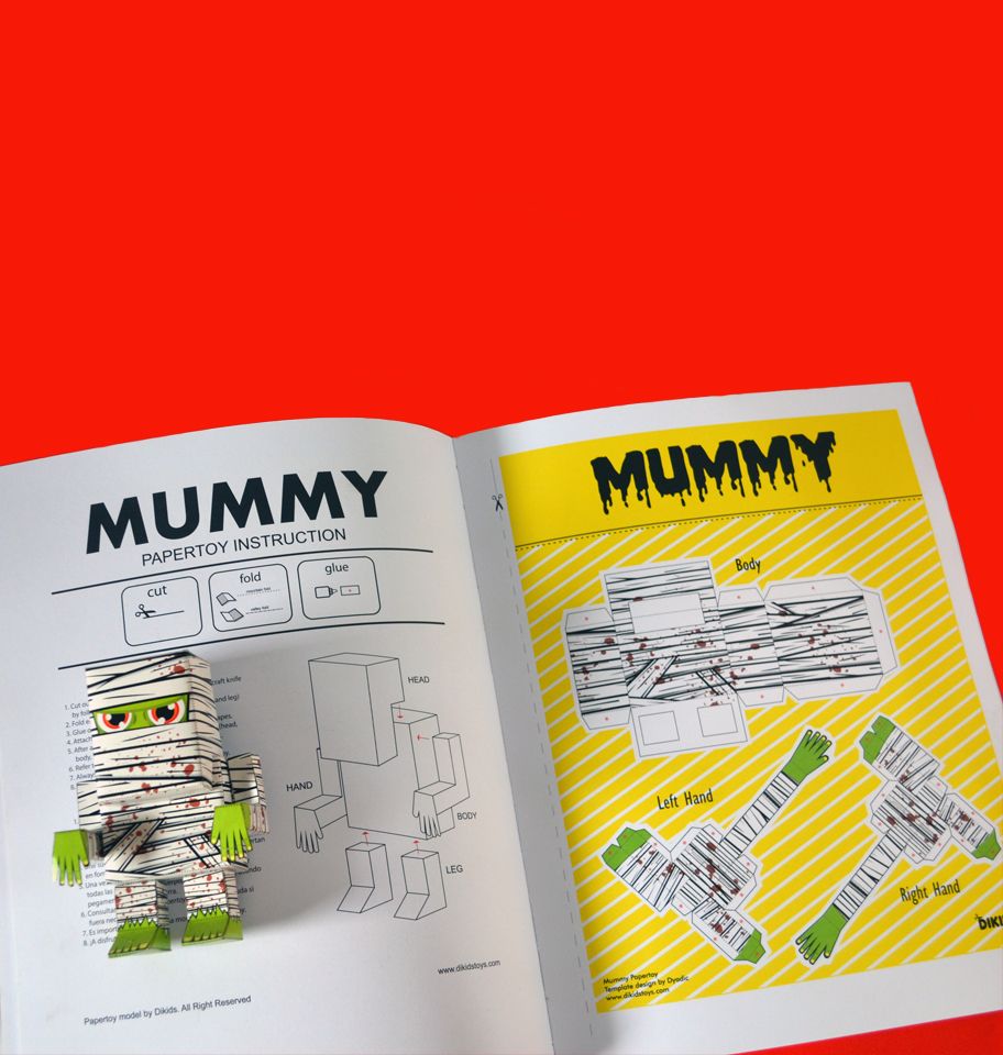 Dikids Paper toy : New papertoy book