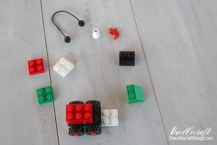 Lego Toy Train Christmas Tree Ornament DIY!