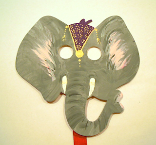 An Elephant a Day: Elephant No. 184: Masquerade Mask