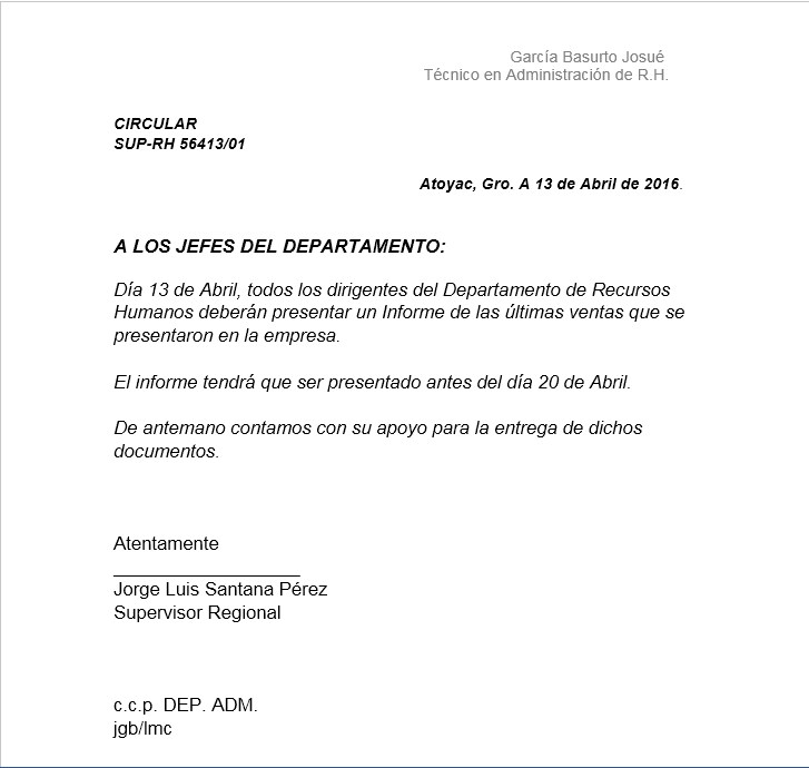 Documentos Administrativos