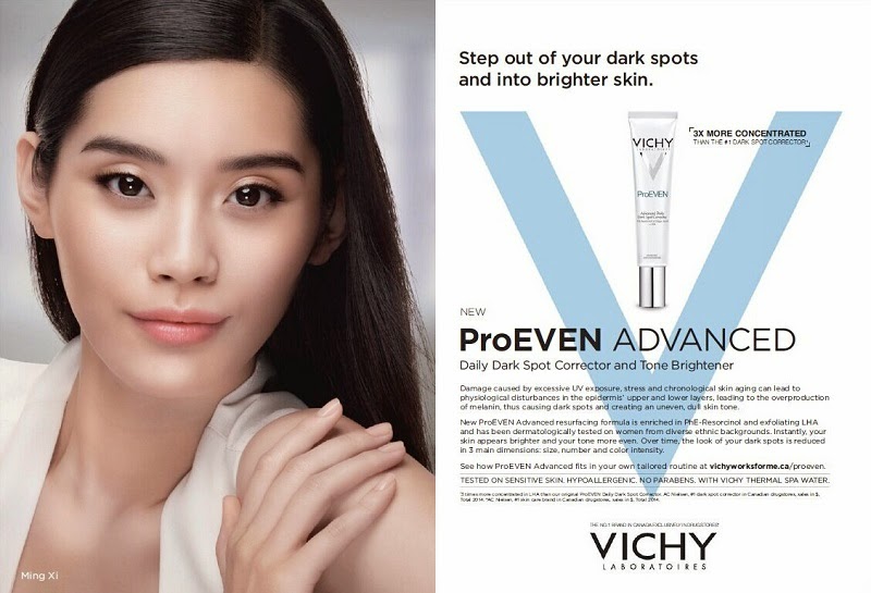ASIAN MODELS BLOG: AD CAMPAIGN: MIng Xi for Vichy Labolatoires, Spring ...