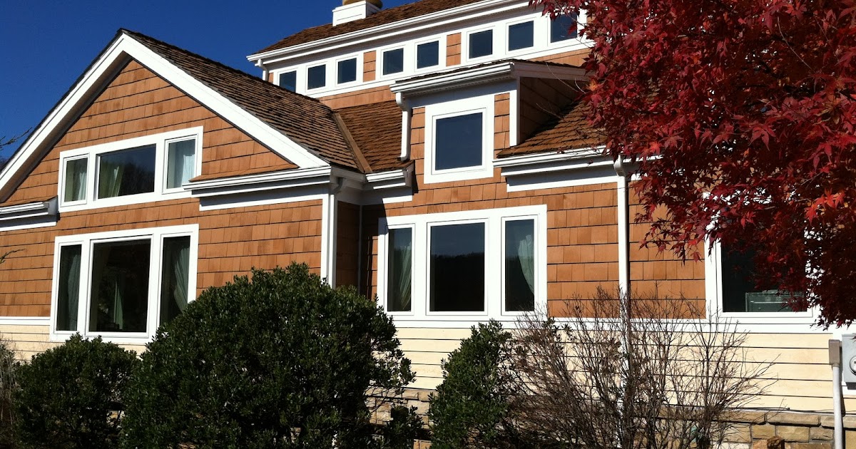 DM Builders: Cedar Siding + Windows - Heavenly Mountain, NC
